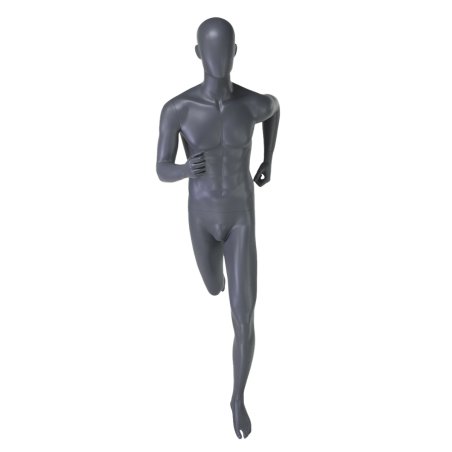 Male mannequin SPORT gray racing running SPM-9 | Mannequins Online