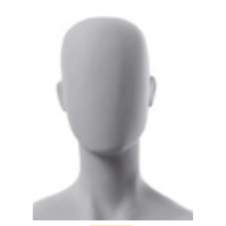 Abstract head male mannequin with ears THM1A-EGM1 | Mannequins Online