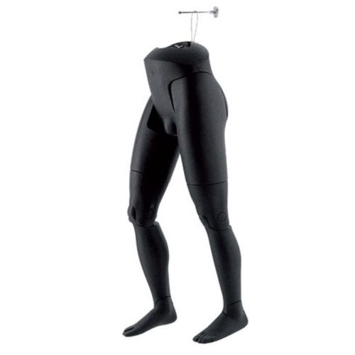 Flexible Male Mannequin: Articulated Flexible Legs Black | Mannequins ...