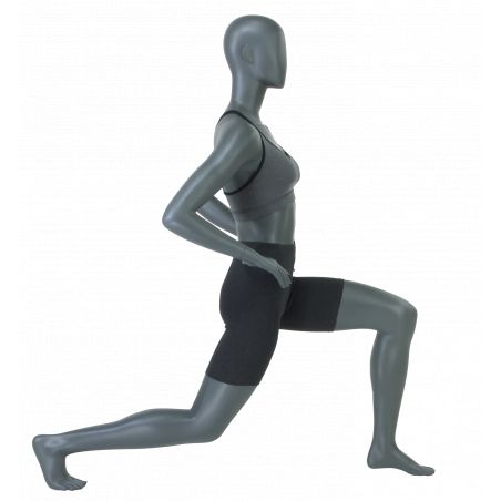 Female mannequin SPORT gray SPL-12 bodybuilding front lunge ...